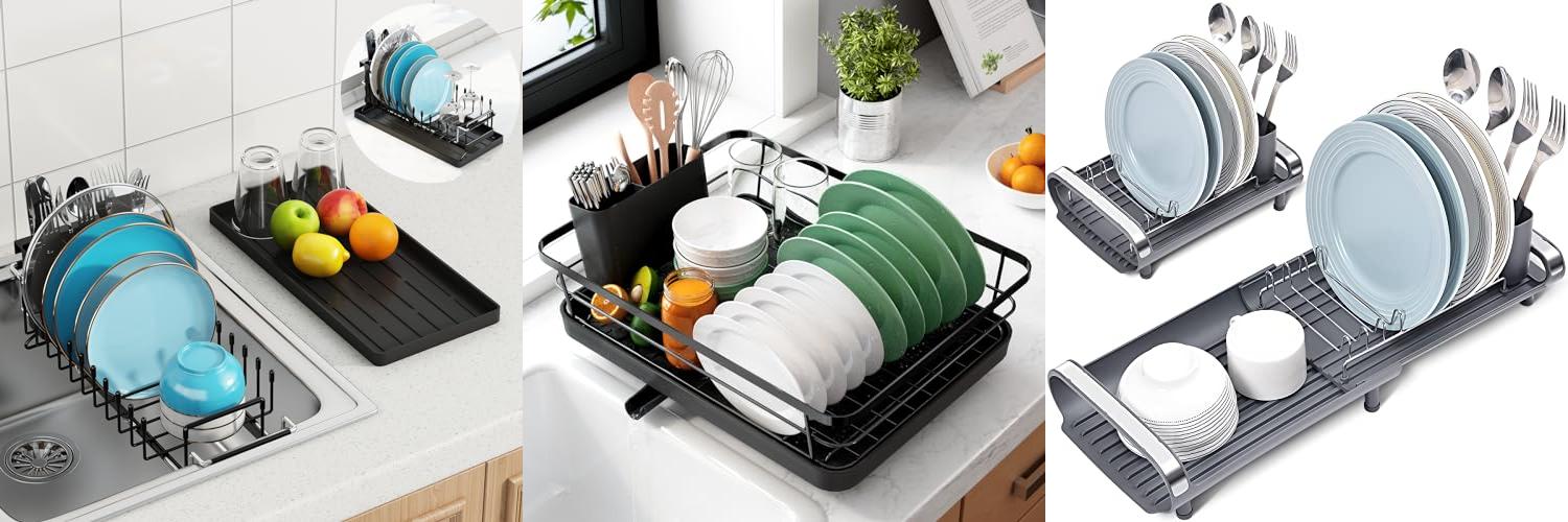 Top 5 Dish Racks for Small Spaces: Smart Solutions - Daily Hand Tools ...