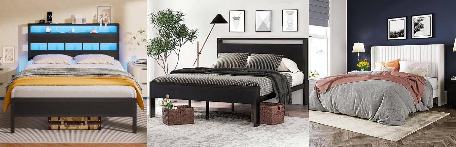 Top 5 Full Bed Frames With Headboards: Buyer's Guide - Daily Hand Tools ...